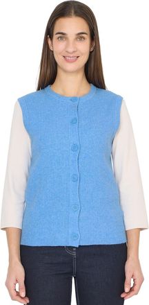 Cecil Damen Rippstruktur Weste