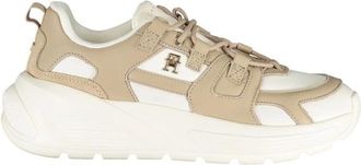 Tommy Hilfiger Femme, Chaussures, Beige, Taille: 41 EU Polyethylene Baskets