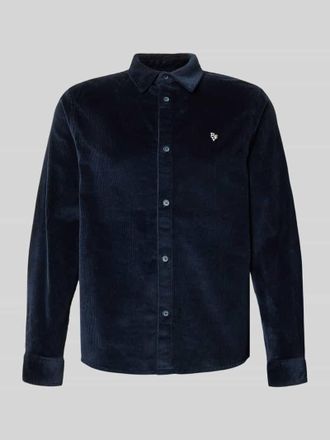 Review Slim Fit Cordhemd aus Baumwoll-Mix
