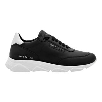 Philipp Plein Nappa Leder Lo-Top Sneakers - - Shoes - Damen - Schwarzk - 37 EU