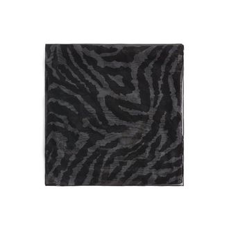 Saison 1865 Foulard Z&egrave;bre en soie