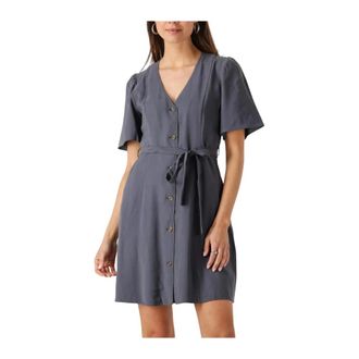 Modstr&ouml;m Blaues Flare-Kleid f&uuml;r Frauen - - Dresses - Damen - Blau - XS