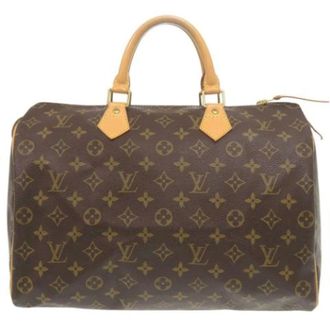 Louis Vuitton Pre-owned Speedy 35 Handbag - Femme - Pre-owned - Brun - Taille: ONE Size