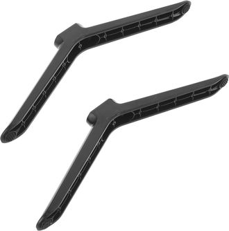 OSALADI 1 Paar TV St&auml;nderbeine Ersatzf&uuml;&szlig;e mit Schrauben rutschfeste TV Halterungsbeine aus Robustem Material f&uuml;r 40 Zoll LED Fernseher Universelle Fernseunter