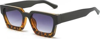 Generic Lunettes De Soleil &Agrave; Monture Carr&eacute;e &Agrave; La For Hommes Et Femmes, Lunettes De Soleil De Sport De Conduite UV400(Purple)