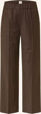 Max Mara Weekend Max Mara Flanellhose Hateley braun
