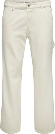 Only & Sons ONSEDGE Straight CAR ECRU1088PIMDNM NOOS