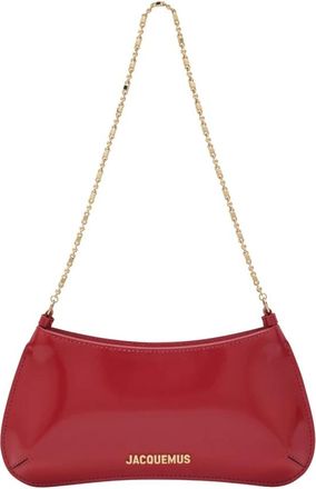 Jacquemus Femme, Sacs, Rouge, Taille: ONE Size Le Petit Bisou Cha&icirc;ne