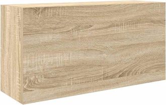 vidaXL Vidaxl - Armoire murale de bain chêne sonoma 80x25x40 cm bois ingénierie