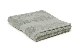 Excelsa Bagno Serviette, Coton, Gris, 100x60x1 cm