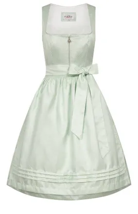 N&uuml;bler Trachtenkleid Midi Dirndl Gina in Gr&uuml;n von N&uuml;bler