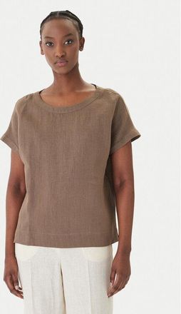Marella T-Shirt Emme by Marella Geyser 2615111132 Braun Regular Fit