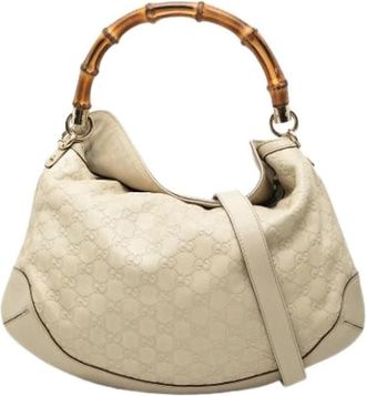 Gucci Pre-owned Peggy Satchel - Femme - Pre-owned - Beige - Taille: ONE Size
