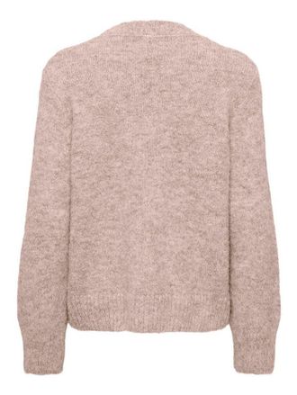 Only Strickpullover ONLSAHERI LS O-NECK KNT Materialmix, loose fit