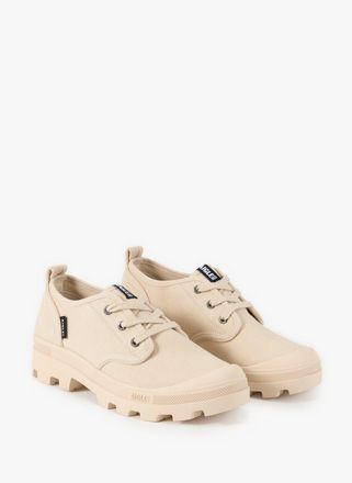 Aigle Baskets crant&eacute;es Tenere en coton piqu&eacute; m&eacute;lang&eacute;