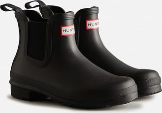 Hunter Original - Bottes chelsea unisexes en caoutchouc - Noir