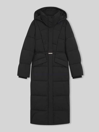 HUGO BOSS Regular Fit Steppmantel mit Kapuze