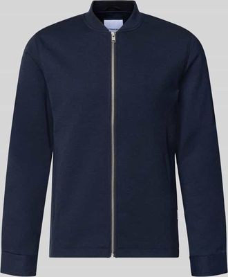 Lindbergh Slim Fit Sweatjacke mit Stehkragen