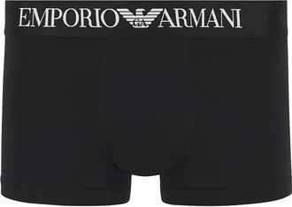 Emporio Armani Herren Unterw&auml;sche schwarz Baumwolle unifarben