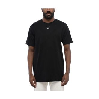 Off-white Arrow T-Shirt mit Rundhalsausschnitt - - Tops - Herren - Schwarzk - M