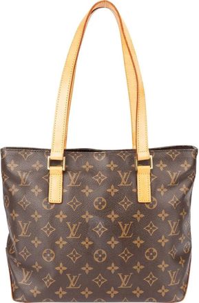 Louis Vuitton Crossbody Bags - Louis Vuitton Canvas Monogram Cabas Piano Shoulder - Gr. unisize - in Braun - f&uuml;r Damen