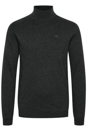 11 Project Sandis Herren Rollkragenpullover Pullover, Gr&ouml;&szlig;e:XXL, Farbe:Dark Grey Melange (1940071)