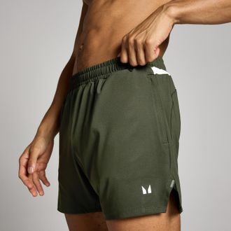 MyProtein Short 5 Tempo Panel MP homme - Vert for&ecirc;t - XS