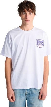 Bisous Skateboards Homme, Tops, Blanc, Taille: L Blason T-shirt