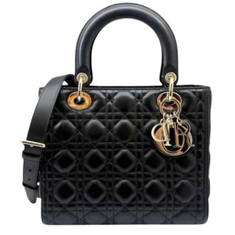 Dior Pre-owned Cuir sacs-dior - Femme - Pre-owned - Noir - Taille: ONE Size