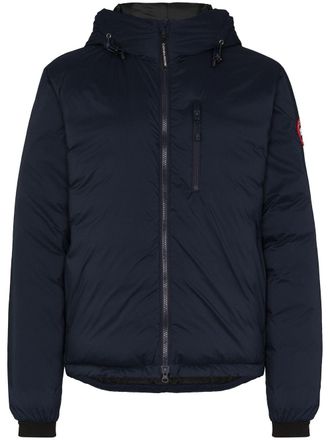 Canada Goose veste Lodge &agrave; capuche - Bleu