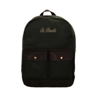 MC2 Saint Barth Sac &agrave; dos Cody Wax - Homme - Sacs - Vert - Taille: ONE Size