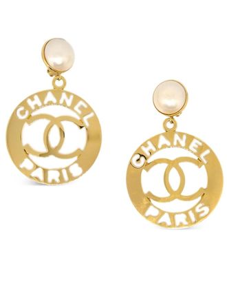 Chanel boucles doreilles à clip (années 1990-2000)