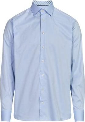 Eton Chemise droite col classique en coton