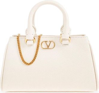 Valentino Garavani Femme, Sacs, Beige, Taille: ONE Size Leather Bag
