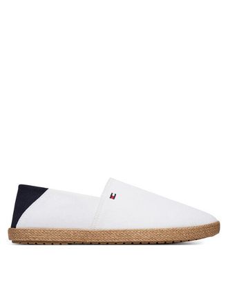 Tommy Hilfiger Espadrilles Core Hilfiger Espadrille Textile FM0FM05792 Wei&szlig;