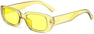 Generic Lunettes De Soleil Dext&eacute;rieur &Agrave; Petite Monture For Hommes, For Vacances, Sport, D&eacute;placements Quotidiens(Yellow)