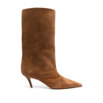 Amina Muaddi Fiona Boots - - Shoes - Damen - Braun - 41 EU