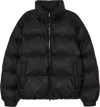 Burberry Check Nylon Highlands Puffer Jacket