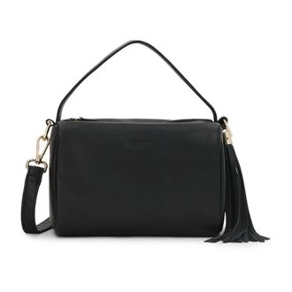 Kazar Lederhandtasche mit Schl&uuml;sselanh&auml;nger und Clutch - - Bags - Damen - Schwarzk - ONE SIZE