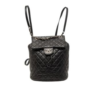 Chanel Pre-owned Matelass&eacute; Leder Rucksack - - Pre-owned - Damen - Schwarzk - ONE SIZE