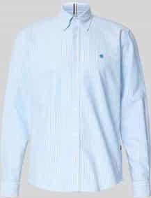 HUGO BOSS Regular Fit Freizeithemd aus reiner Baumwolle Modell LIAM