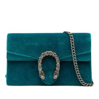 Gucci Sac bandouli&egrave;re Dionysus Pre-owned - Femme - Pre-owned - Bleu - Taille: ONE Size
