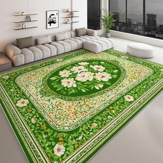 Generic Tapis Imprim&eacute; Antid&eacute;rapant 140 x 200 cm, Tapis Surr&eacute;alisme Fleurs Art &Eacute;l&eacute;gant pour Adolescent Gar&ccedil;on Fille Adulte - Paillasson pour Salon Chambre &agrave; Co