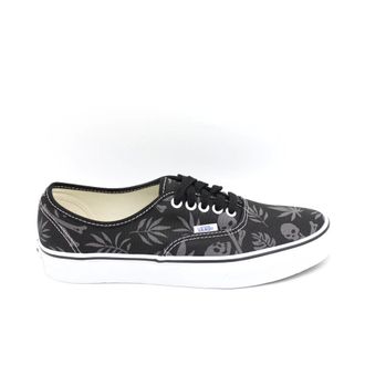 Vans Homme, Chaussures, Noir, Taille: 47 EU Toile Lacets Semelle Caoutchouc Baskets