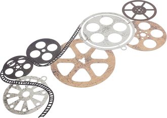 PartyKindom Vintage Wanddeko Metallbild Metallkunst Wandornament für Wohnzimmer Schlafzimmer Büro Patio Boho Wanddeko Muster Garten Wandkunst