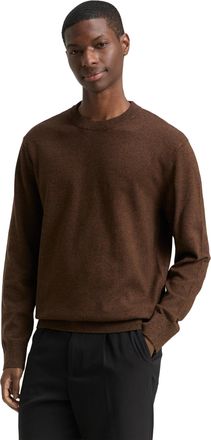 Tom Tailor Herren 1042509 Pullover, 39237 - Brown Black Mouline, M EU