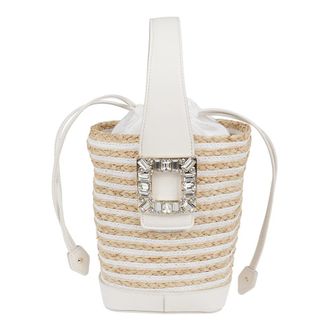 Roger Vivier Viv Skate Bucket Bag - - Bags - Damen - Wei&szlig; - ONE SIZE