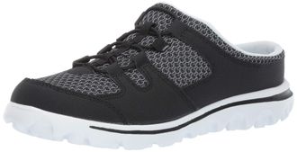 Prop&eacute;t Damen TravelActiv Slide Turnschuh, schwarz, 40 EU Schmal