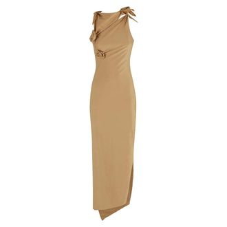 Coperni Femme, Robes, Brun, Taille: 36 FR Flower Gown
