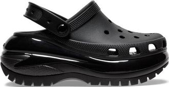 Crocs Pantoletten Classic Mega Crush Clog 207988 Schwarz
